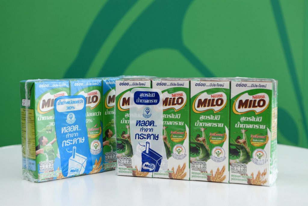 “ไมโล UHT” เปิดตัวใช้ “หลอดกระดาษ” เขย่าวงการนมกล่องครั้งแรกในไทย ใน ...